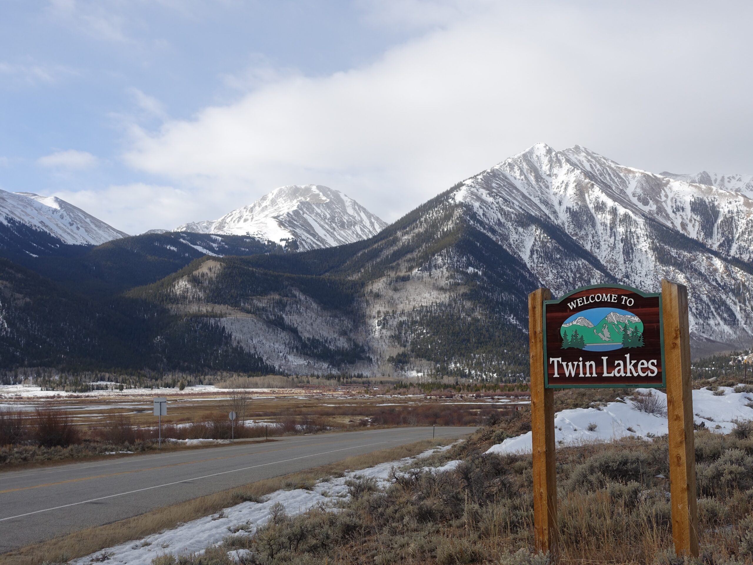 Tl Sign Feb2016 Twin Lakes Colorado